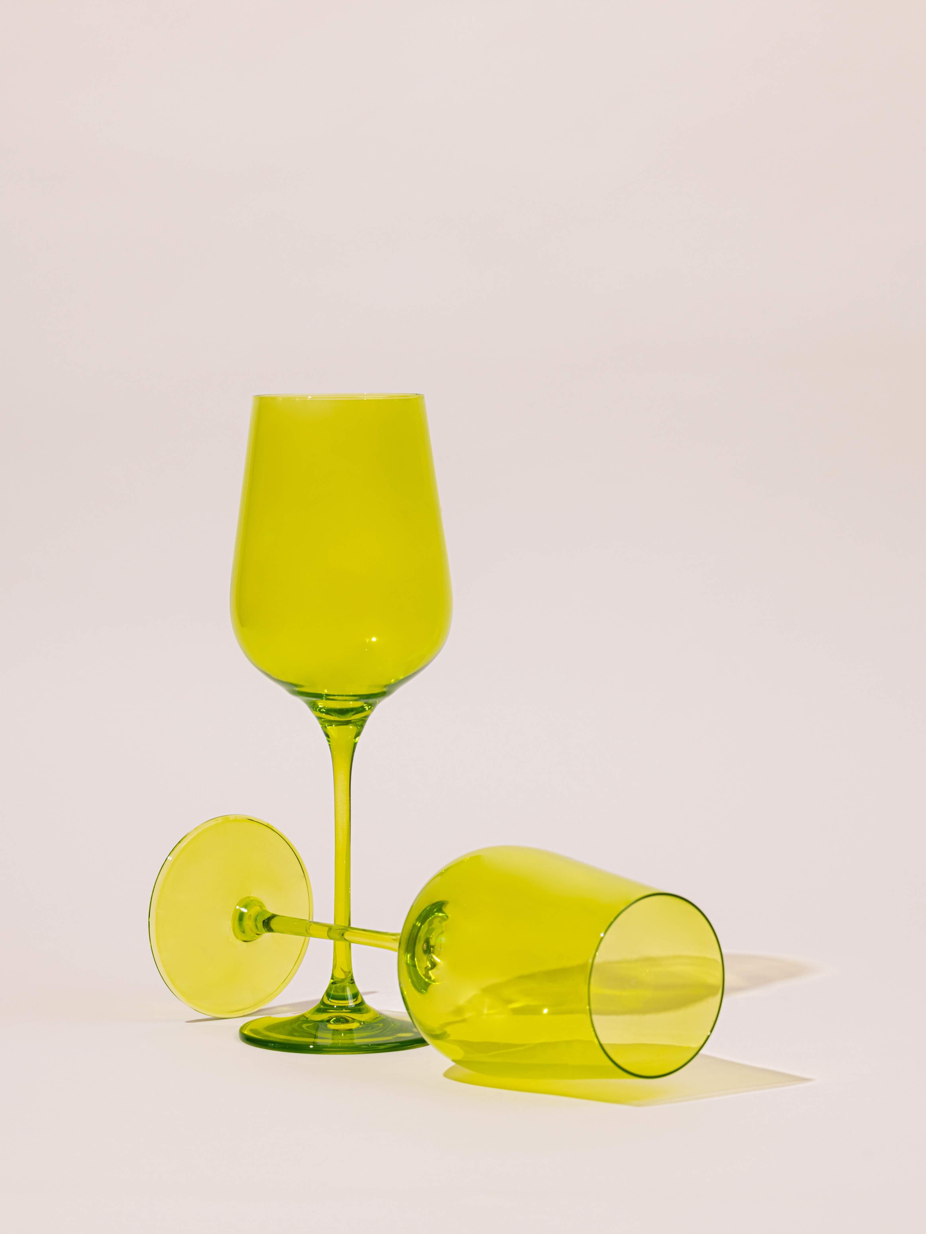 Buy Popsicle Green Wine Glasses for Perfect Table Decor – Shop Online ...